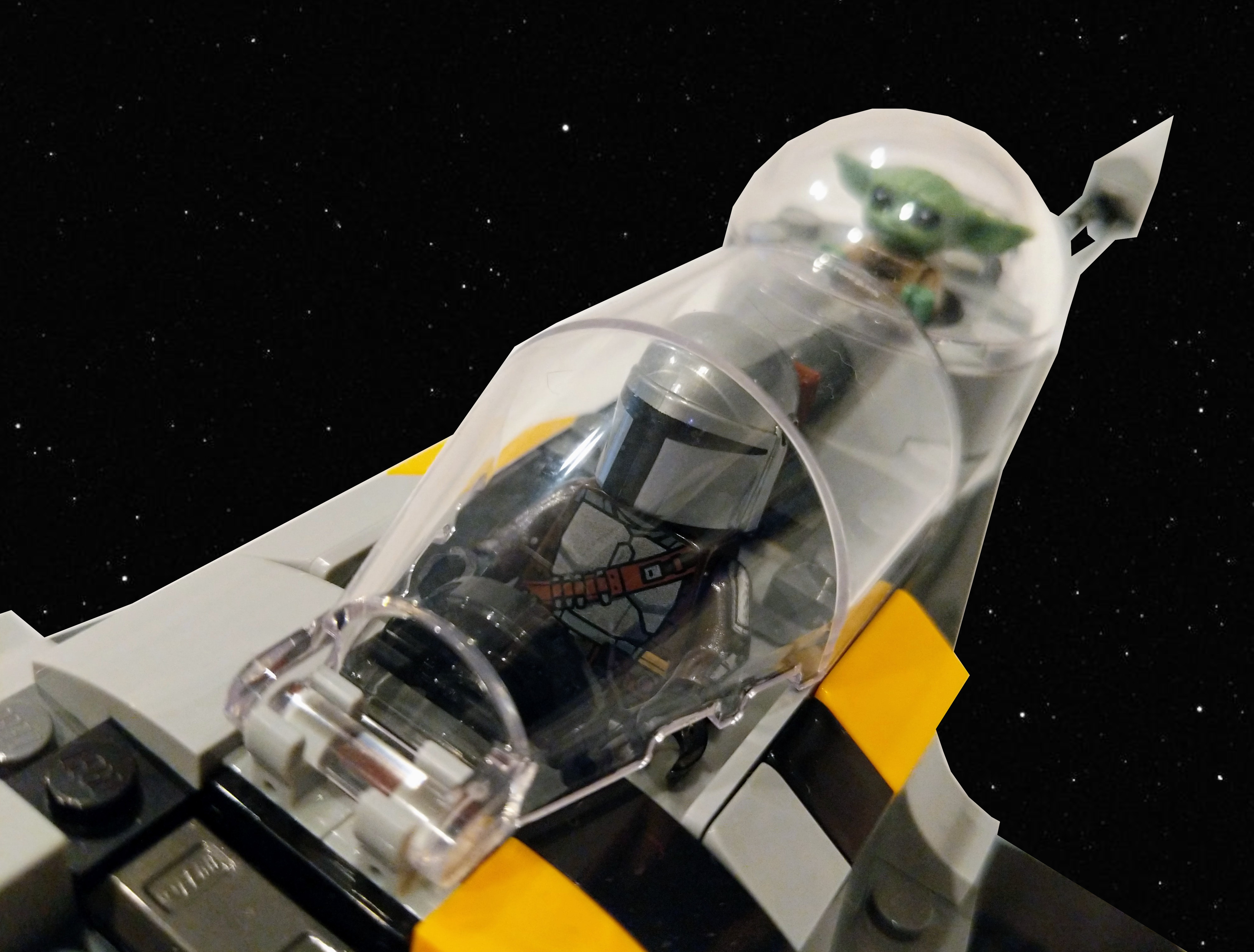 LEGO Display Stand MOC for 75325 The Mandalorian’s N-1 Starfighter ...