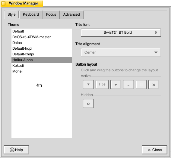 Customize Xfce on Debian 12 Bookworm to Look Like BeOS and Haiku OS ...