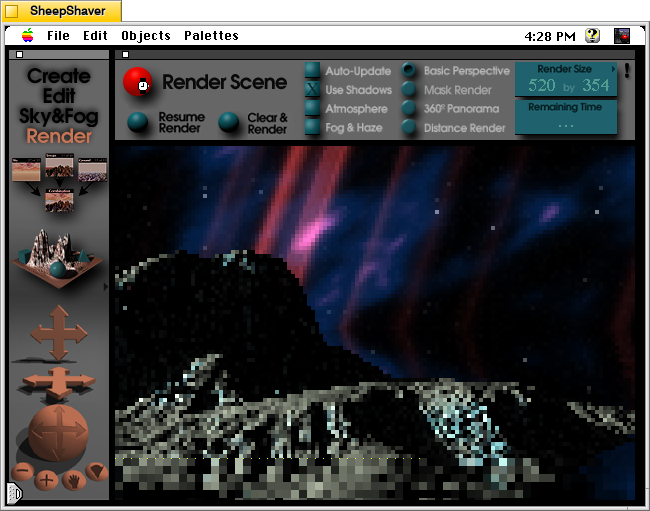 Mirrored Moment of Computing Creation: KPT Bryce for Macintosh – Dynamic Subspace