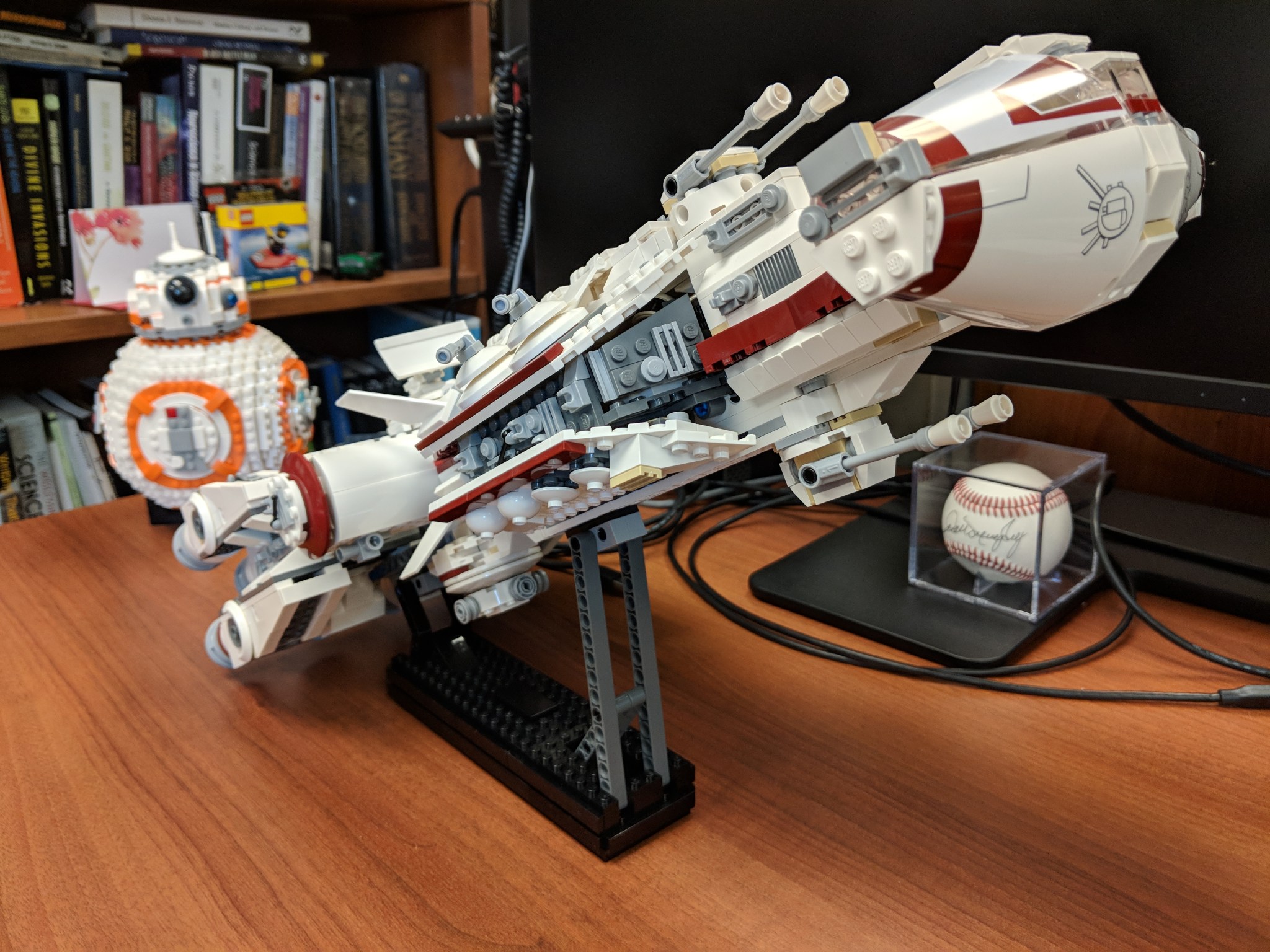LEGO Star Wars Tantive IV 10198 Displayed on a Custom Stand – Dynamic ...