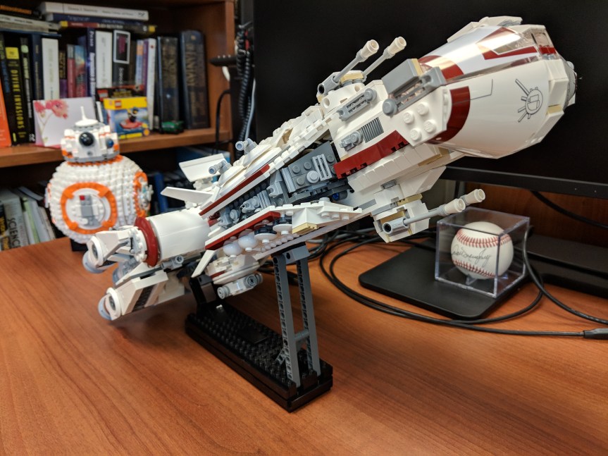 LEGO Star Wars Tantive IV 10198 Displayed on a Custom Stand – Dynamic ...