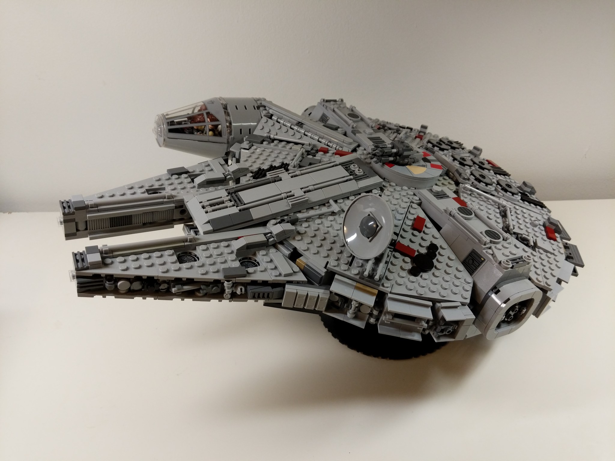 Millennium Falcon LEGO MOC Based on 75257 from Star Wars: Rise of ...