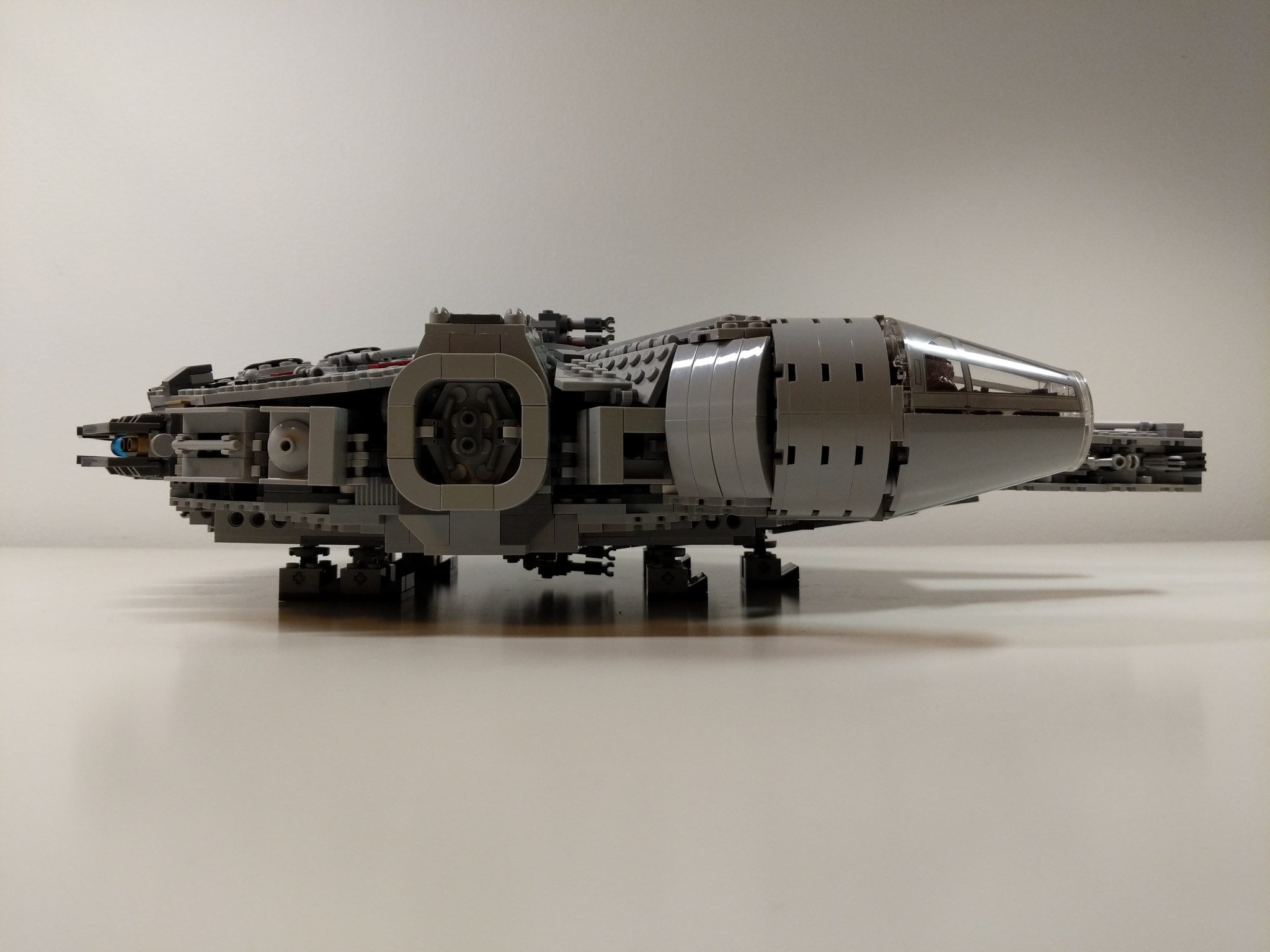 Millennium Falcon LEGO MOC Based on 75257 from Star Wars: Rise of ...