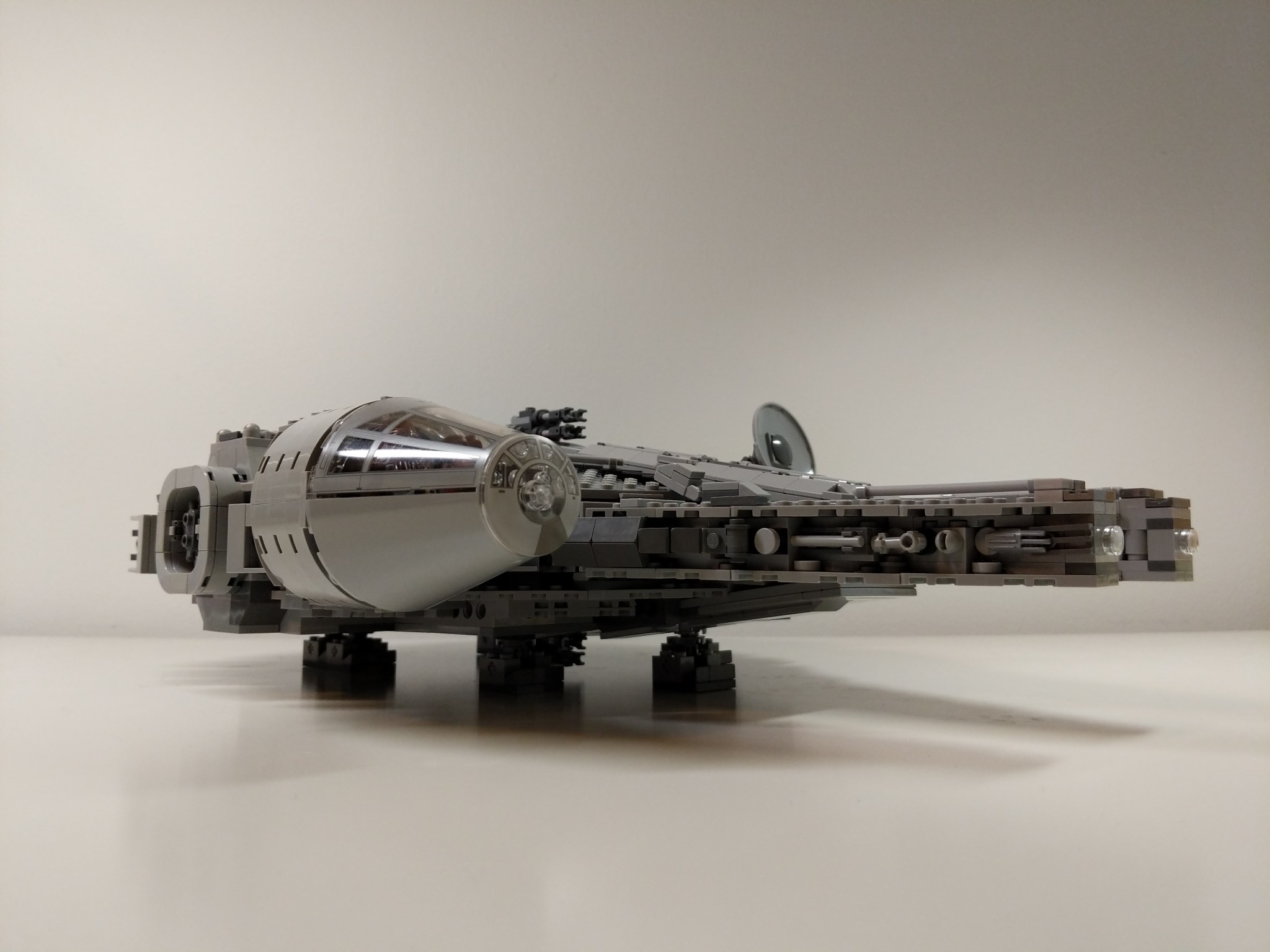 Millennium Falcon LEGO MOC Based on 75257 from Star Wars: Rise of ...