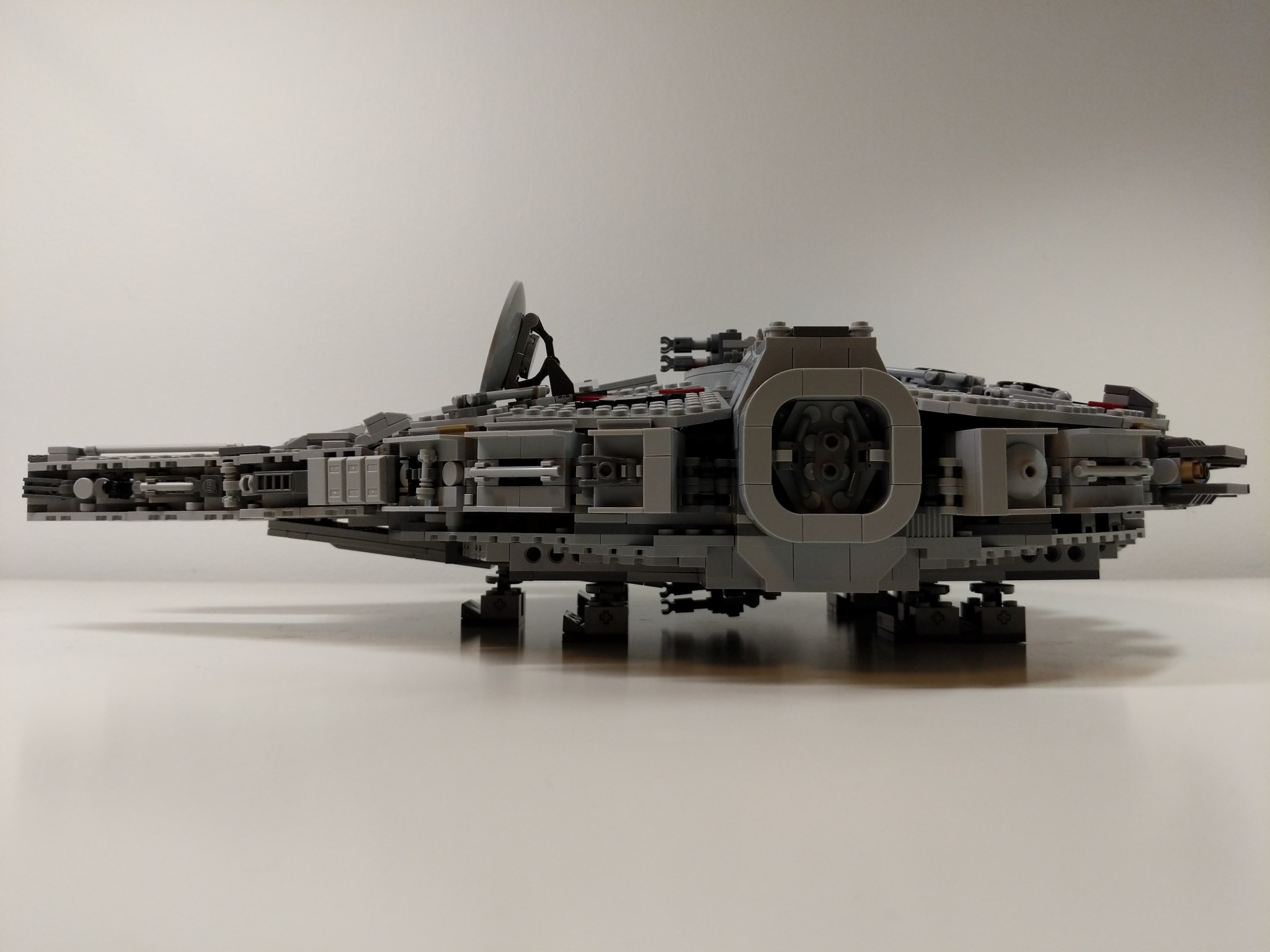 Millennium Falcon LEGO MOC Based on 75257 from Star Wars: Rise of ...