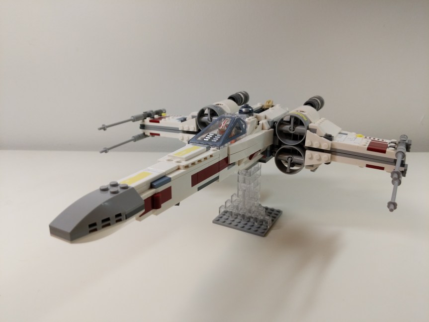 Landing Gear Mod for LEGO Star Wars X-Wing 75218 – Dynamic Subspace