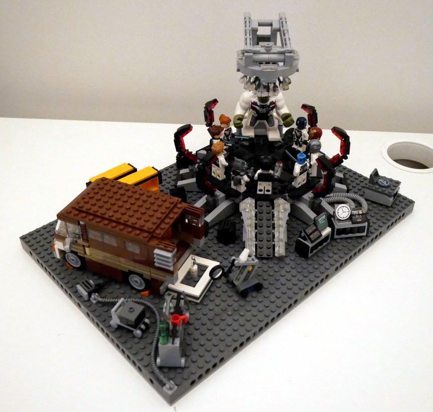 Time Heist LEGO Model MOC from Avengers: Endgame – Dynamic Subspace