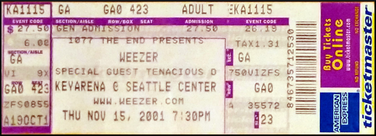 Weezer Performance Stage at Key Arena Nov. 2001 LEGO MOC – Dynamic Subspace