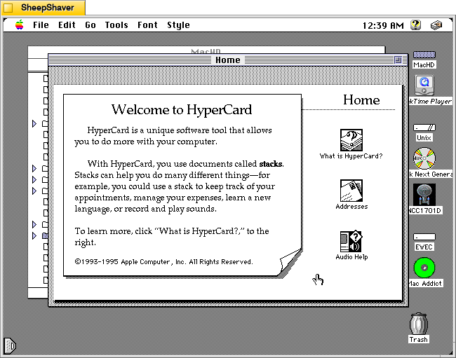 ChaosPoetry Generator 1.2 Hypercard Stack for Macintosh – Dynamic Subspace