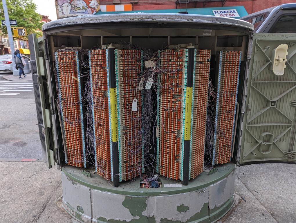 Telephone Wire Termination Box at 7th St and 7th Ave in Brooklyn ...