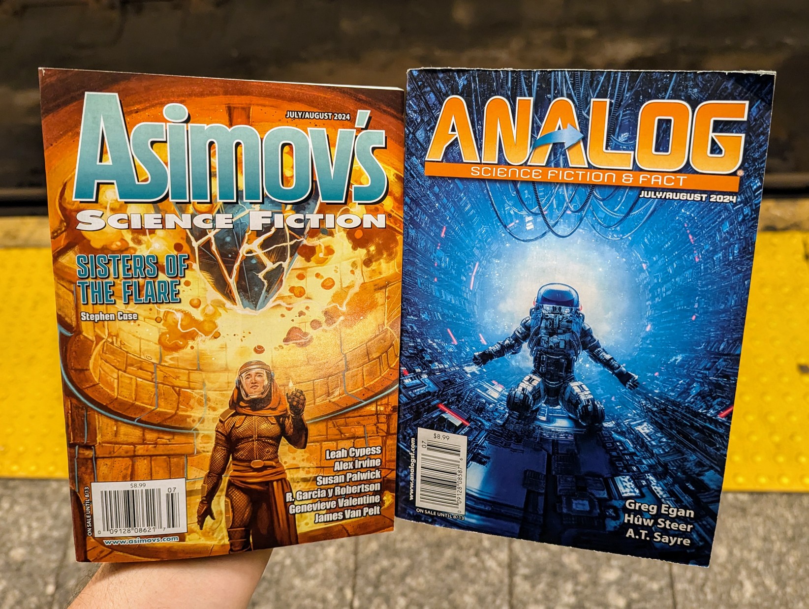 The Analog and Asimov’s 2023 Readers’ Awards Reading and Celebration at ...