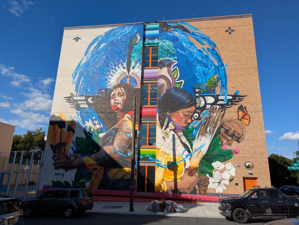 Indigenous Flow, a Great Big Beautiful Mural of Heart and History in ...