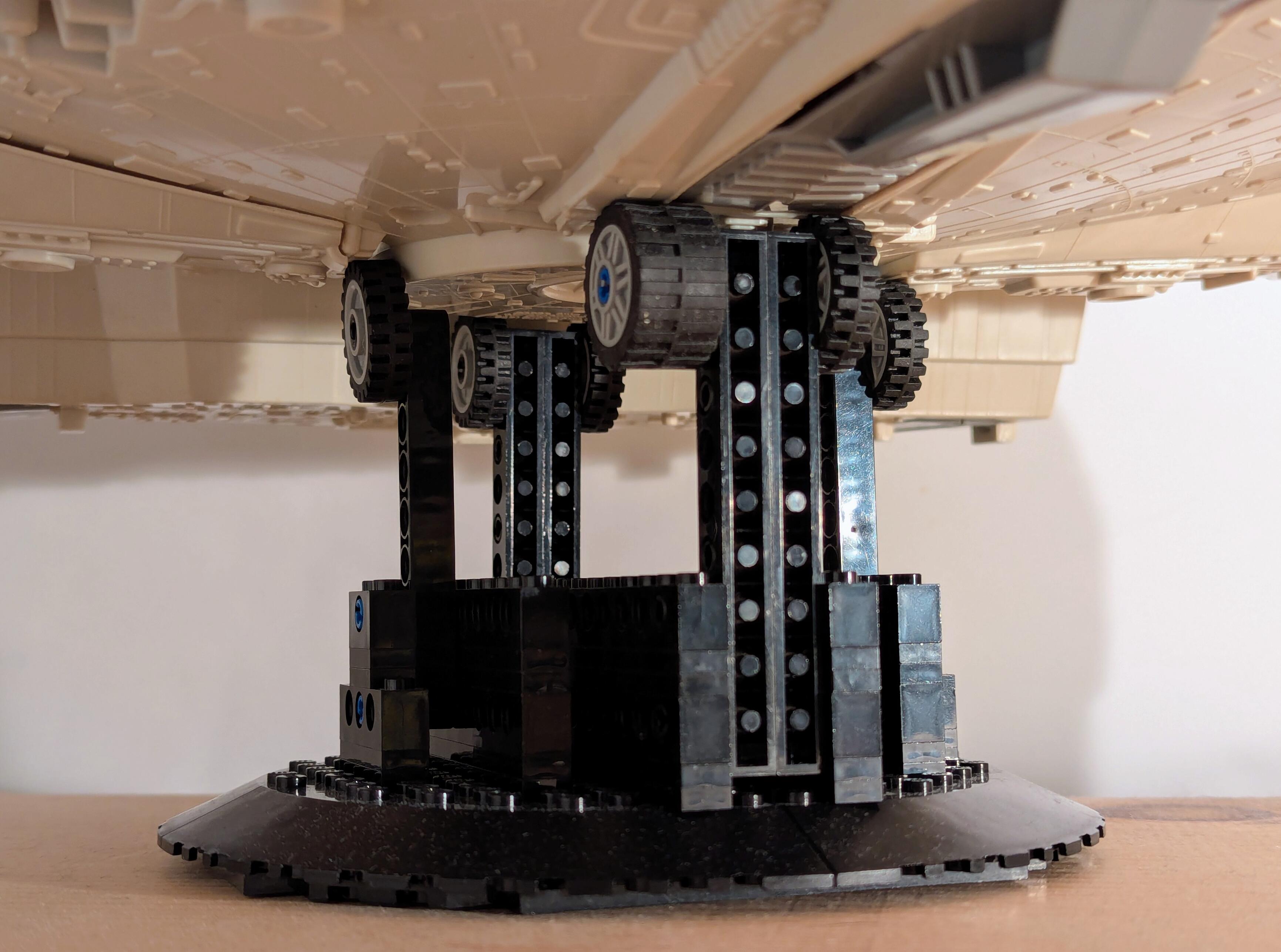DIY LEGO Display Stands for Kenner’s 1979 Millennium Falcon and 1981 ...